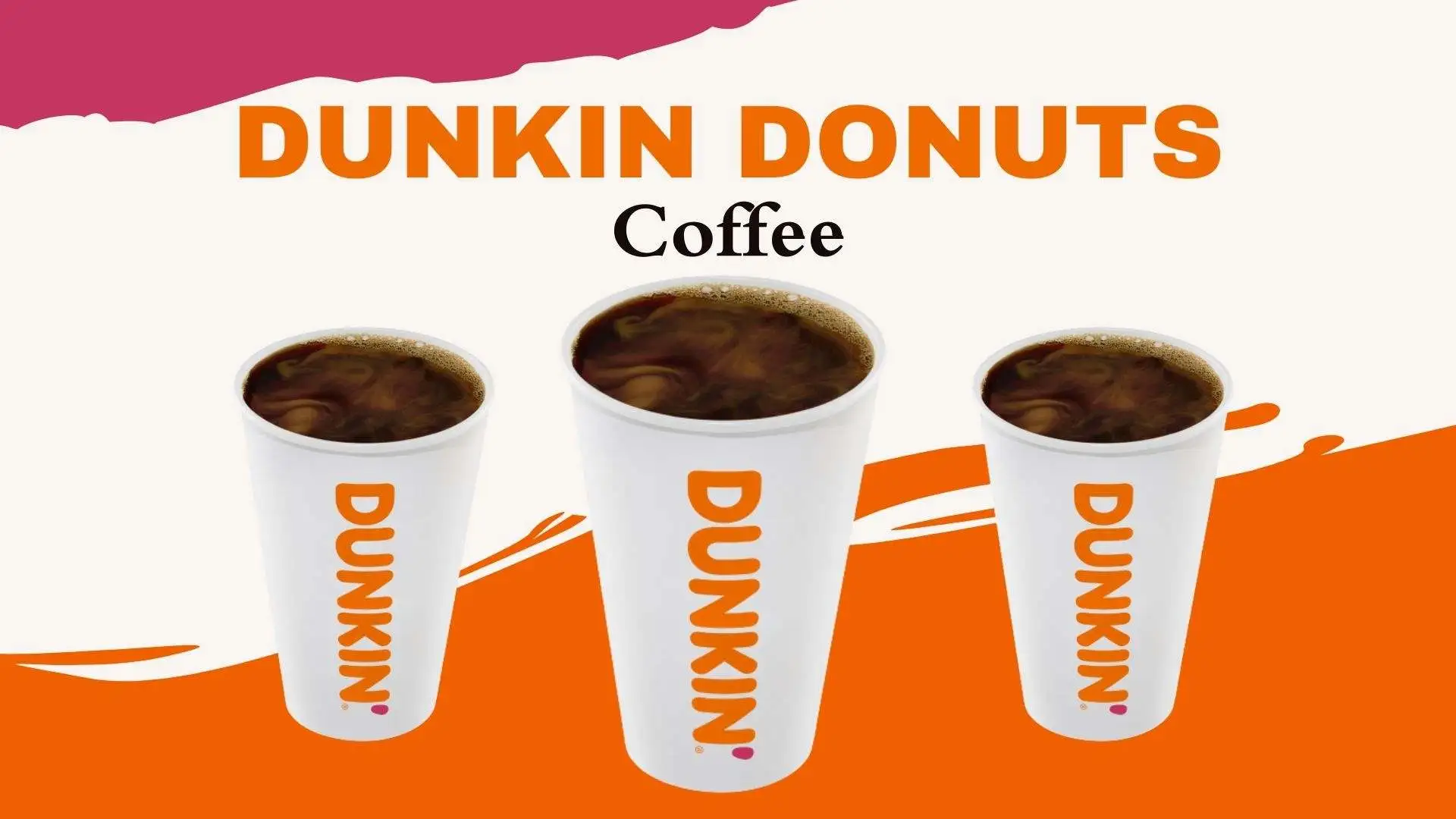 Dunkin Donuts Coffee | Fresh, Smooth & Customizable